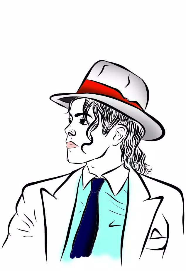 How To Draw Michael Jackson Face Step By Step