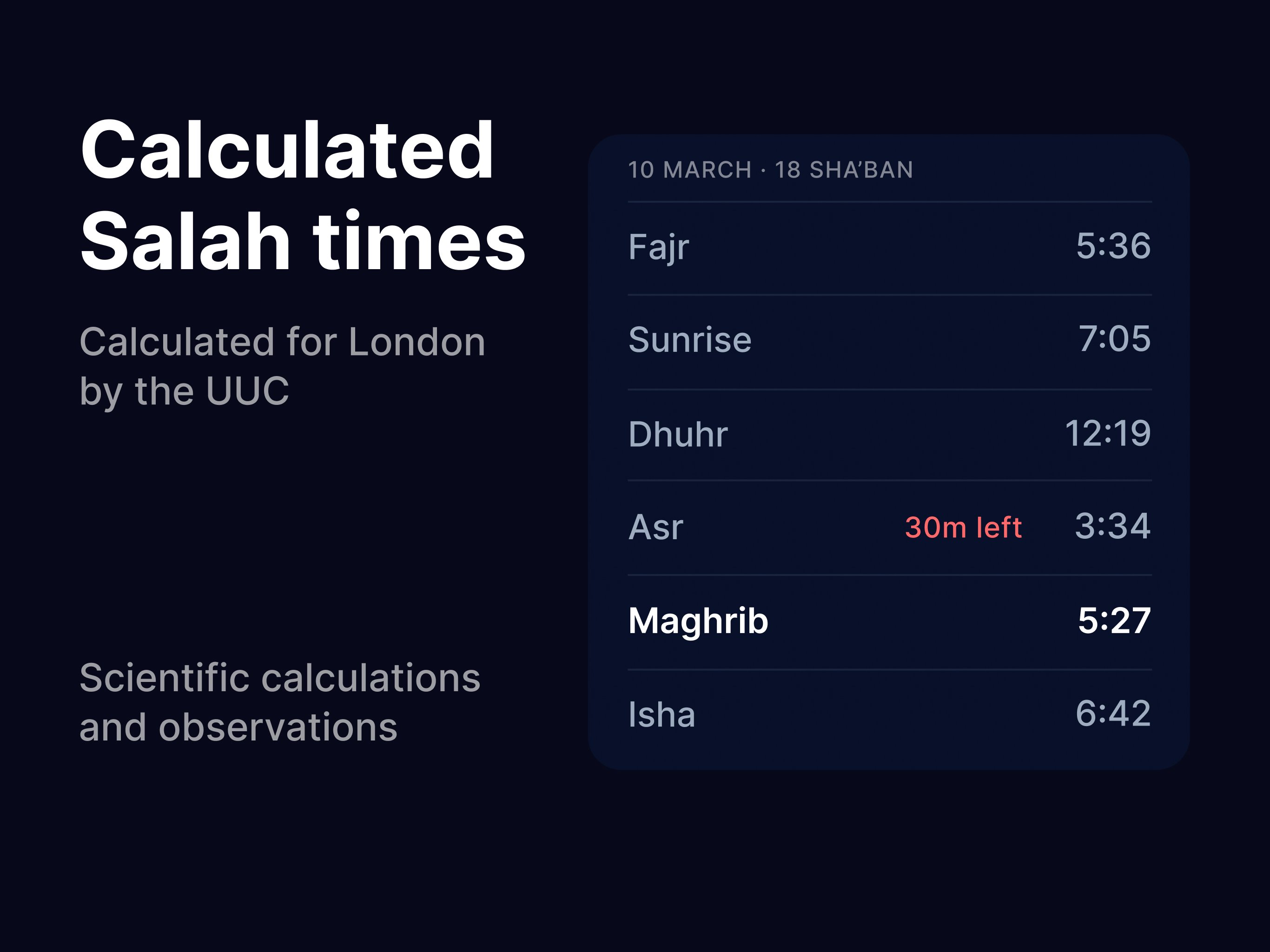 London Salah Timetable APK for Android Download