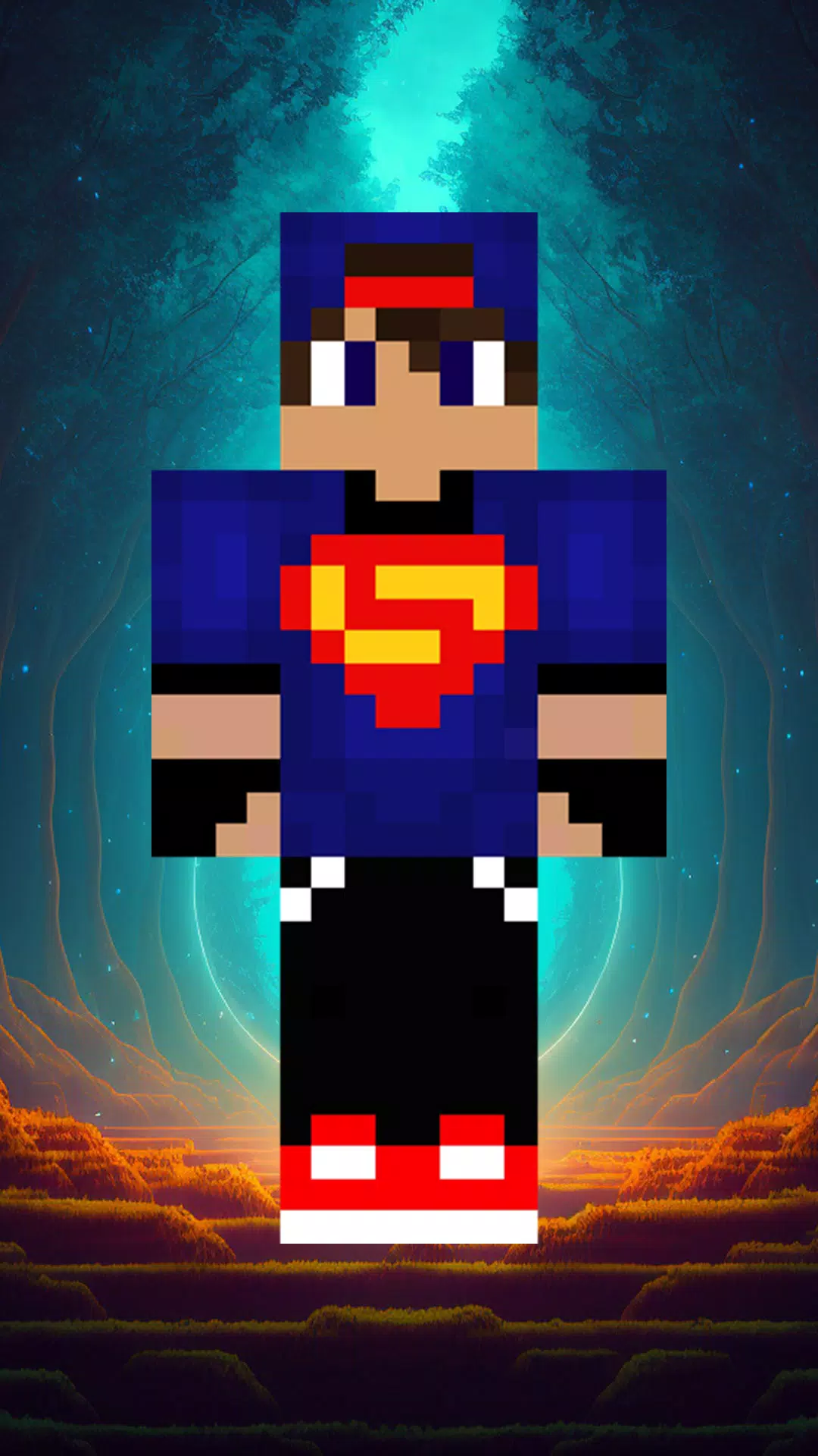 Superman Logo Minecraft