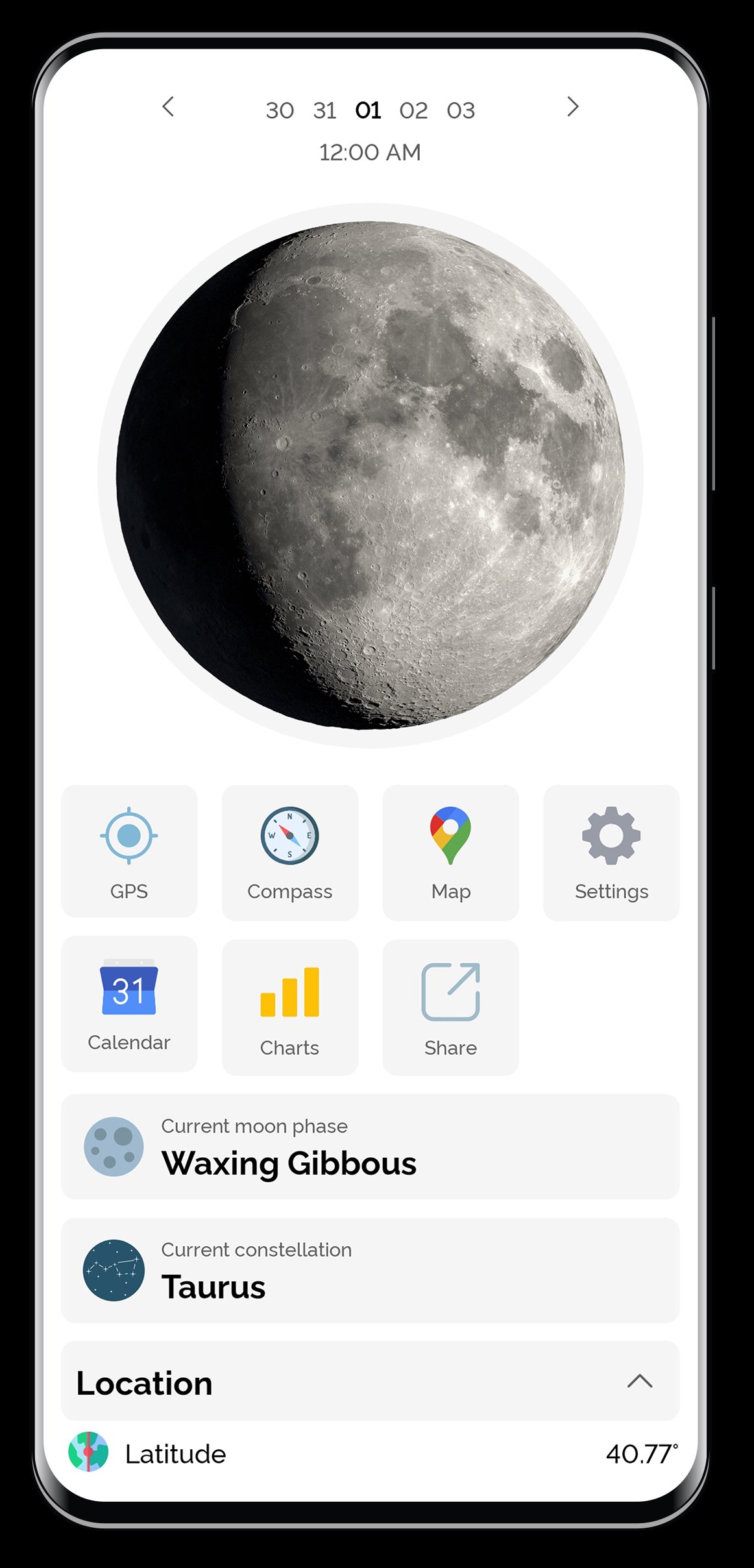 Descarga de APK de Moon Tracker para Android