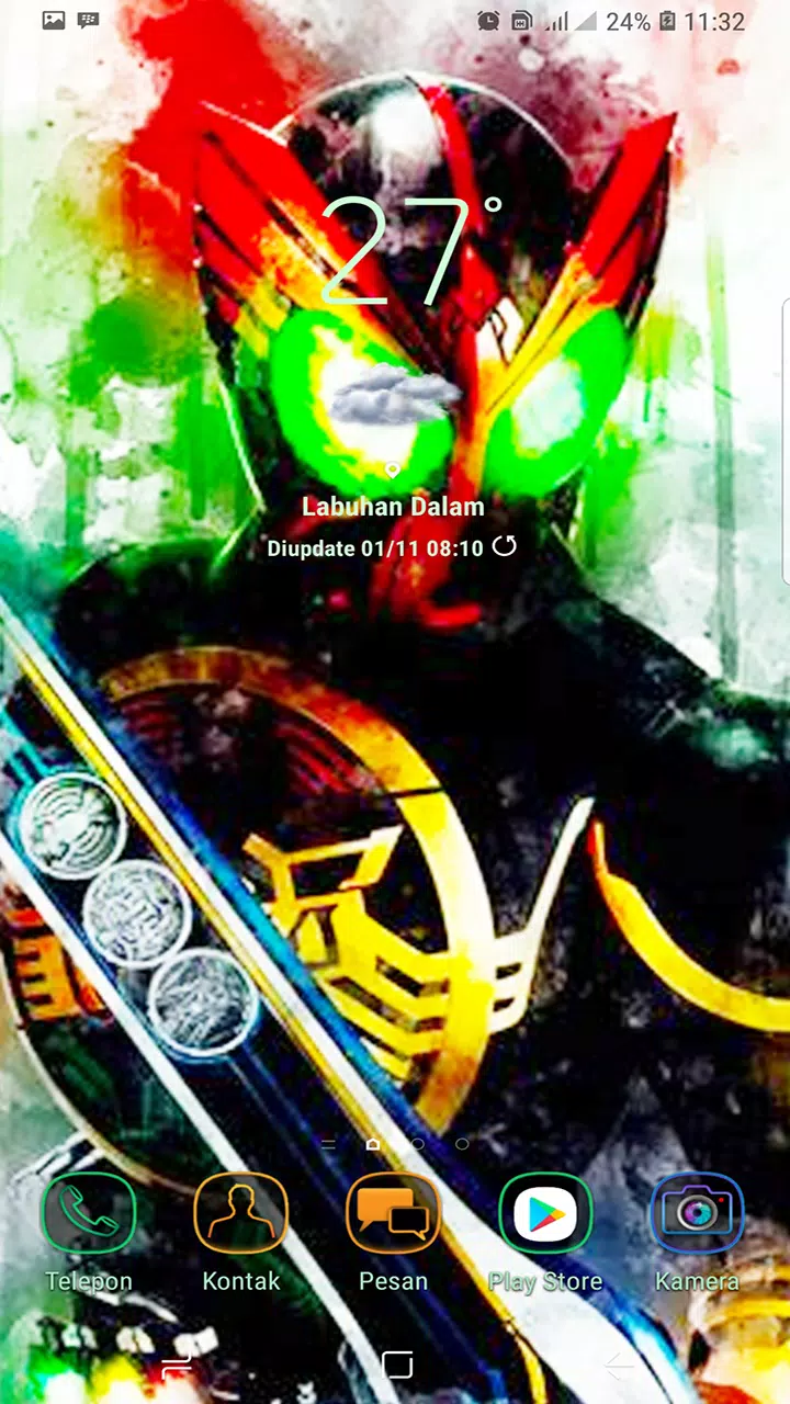 Kamen Rider Ooo Shauta Wallpaper