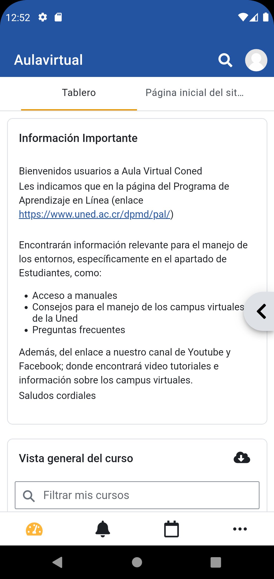 Descargar Campus Virtual UNED APK Última Versión 5.0.0 para Android