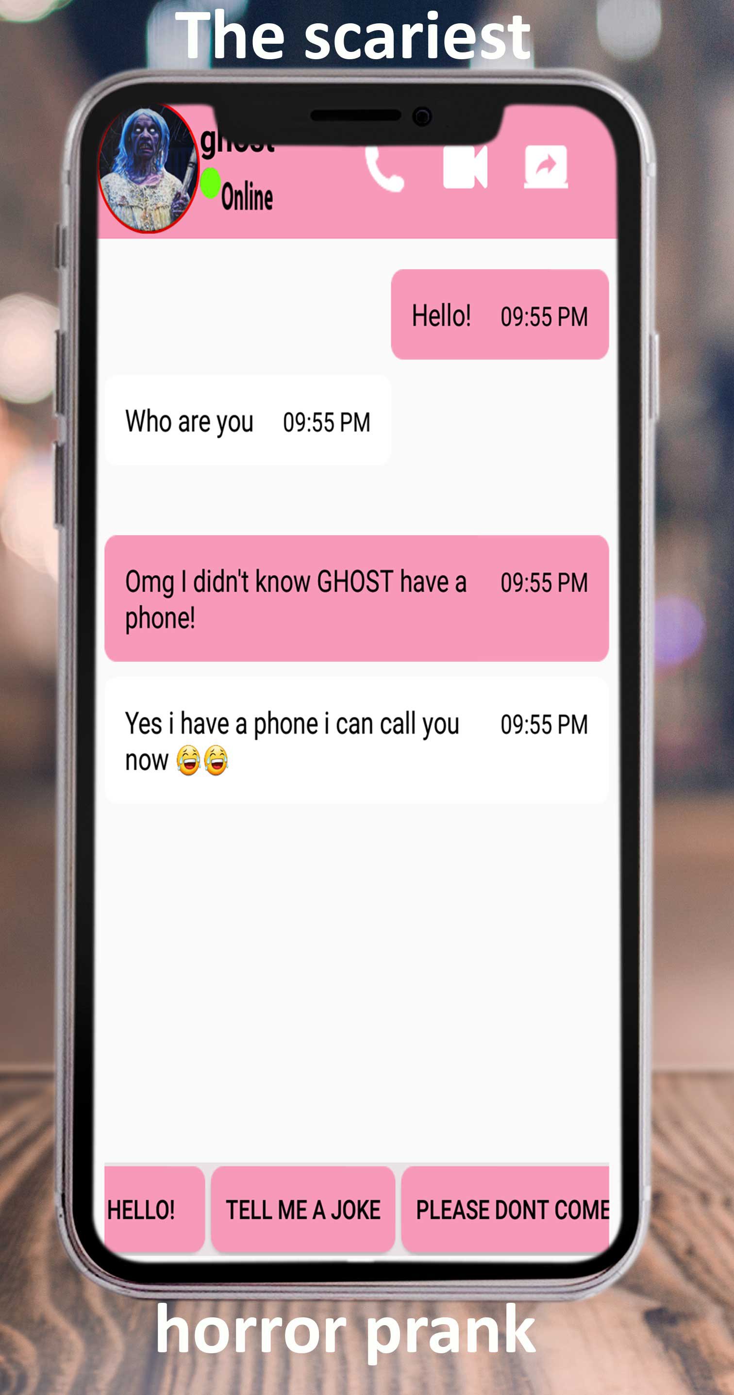 Ghost Video Call – chat horror simulator APK for Android Download