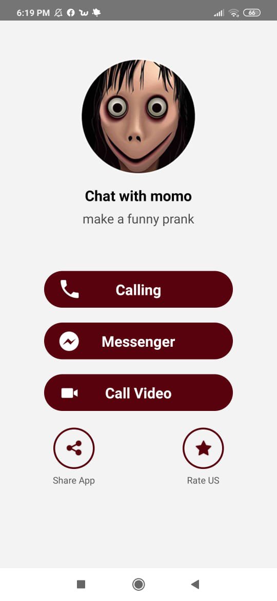 momo fake video call and Chat APK für Android herunterladen