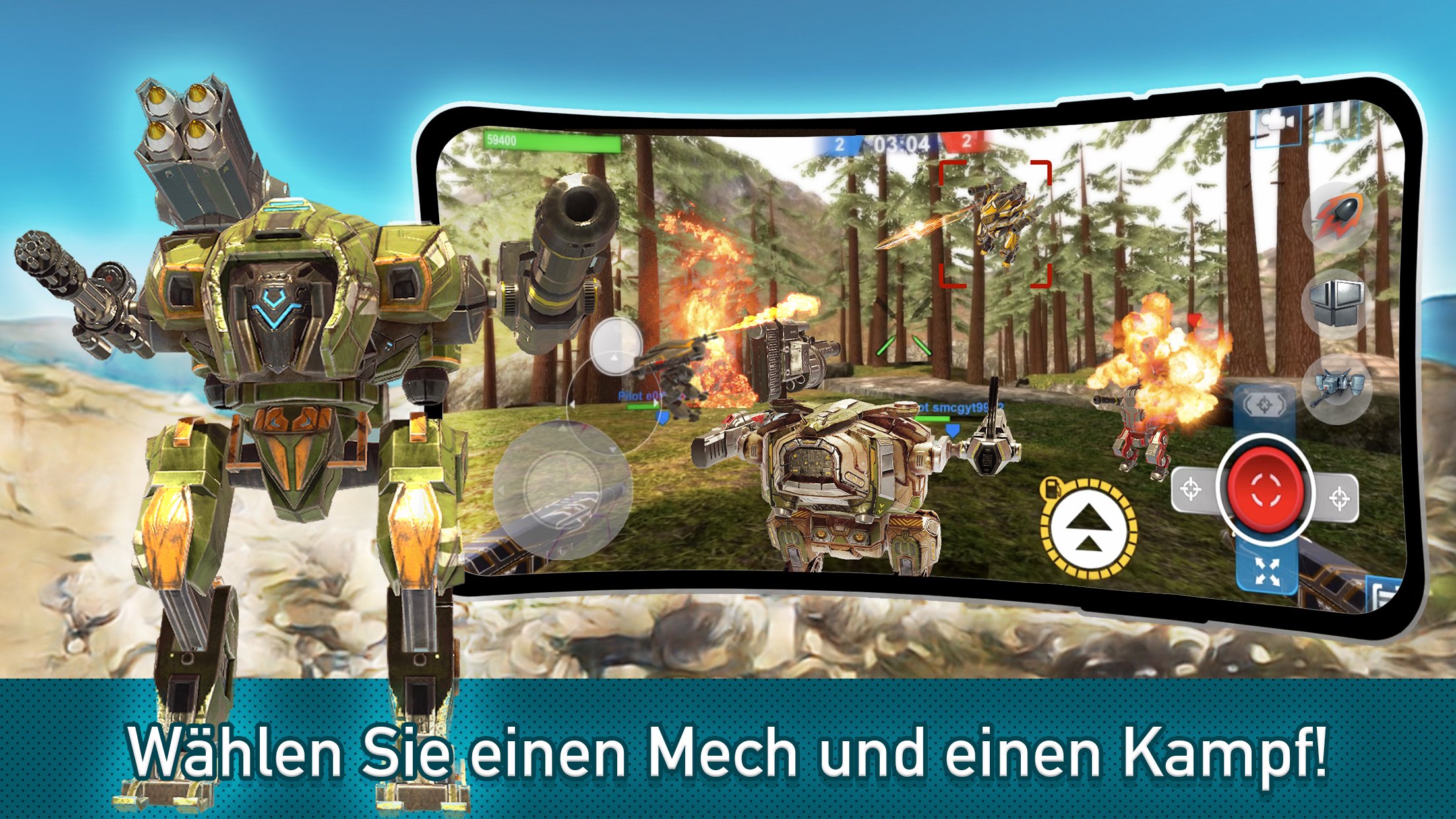 Mech Wars APK für Android herunterladen