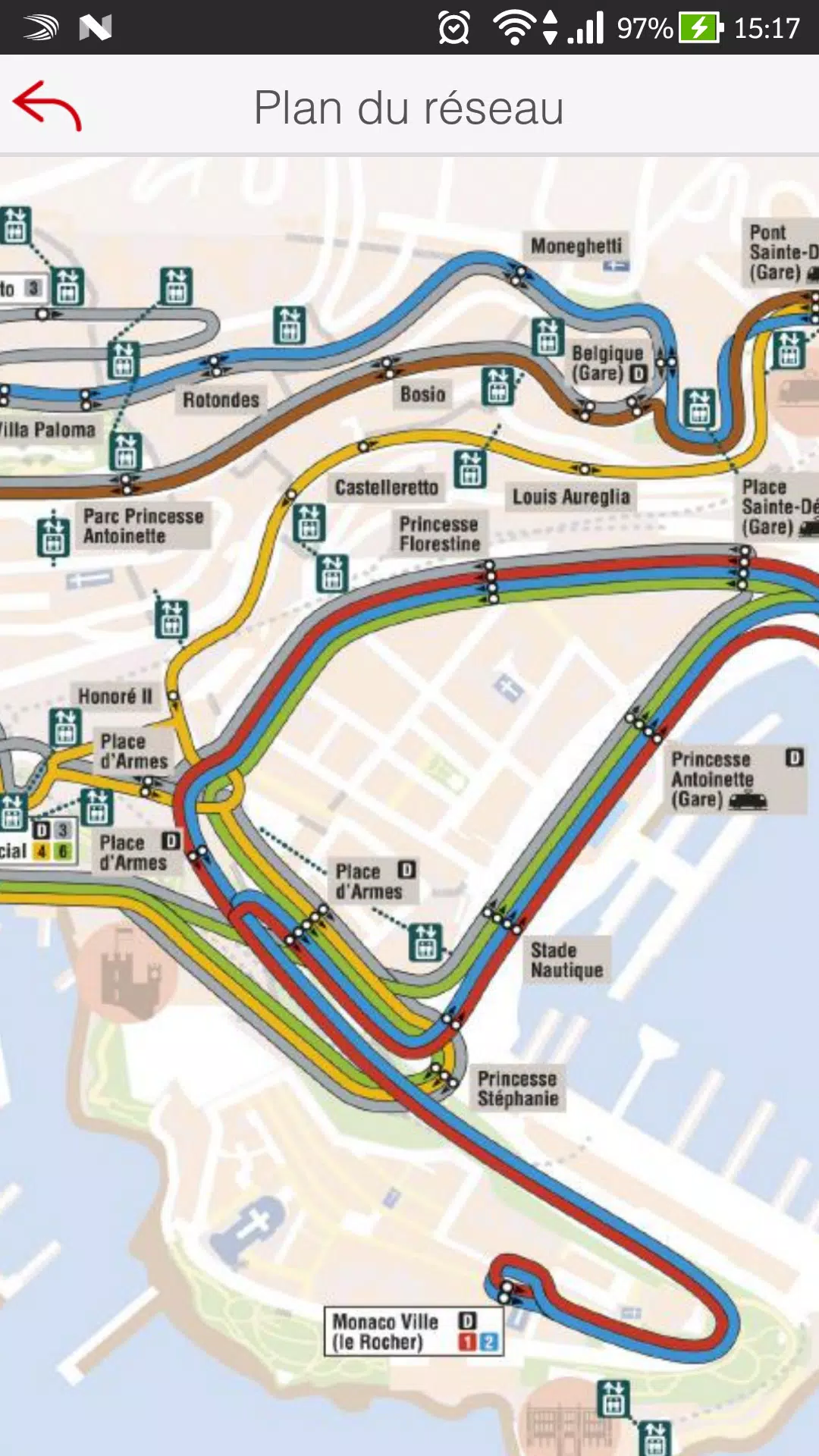 Map Of Monaco Bus: Bus Routes And Bus Stations Of Monaco, 45% OFF