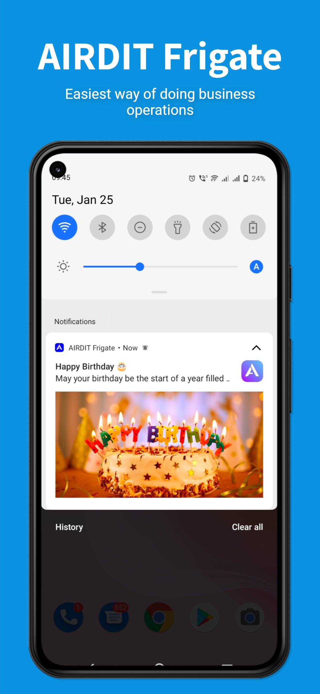 AIRDIT Frigate APK للاندرويد تنزيل