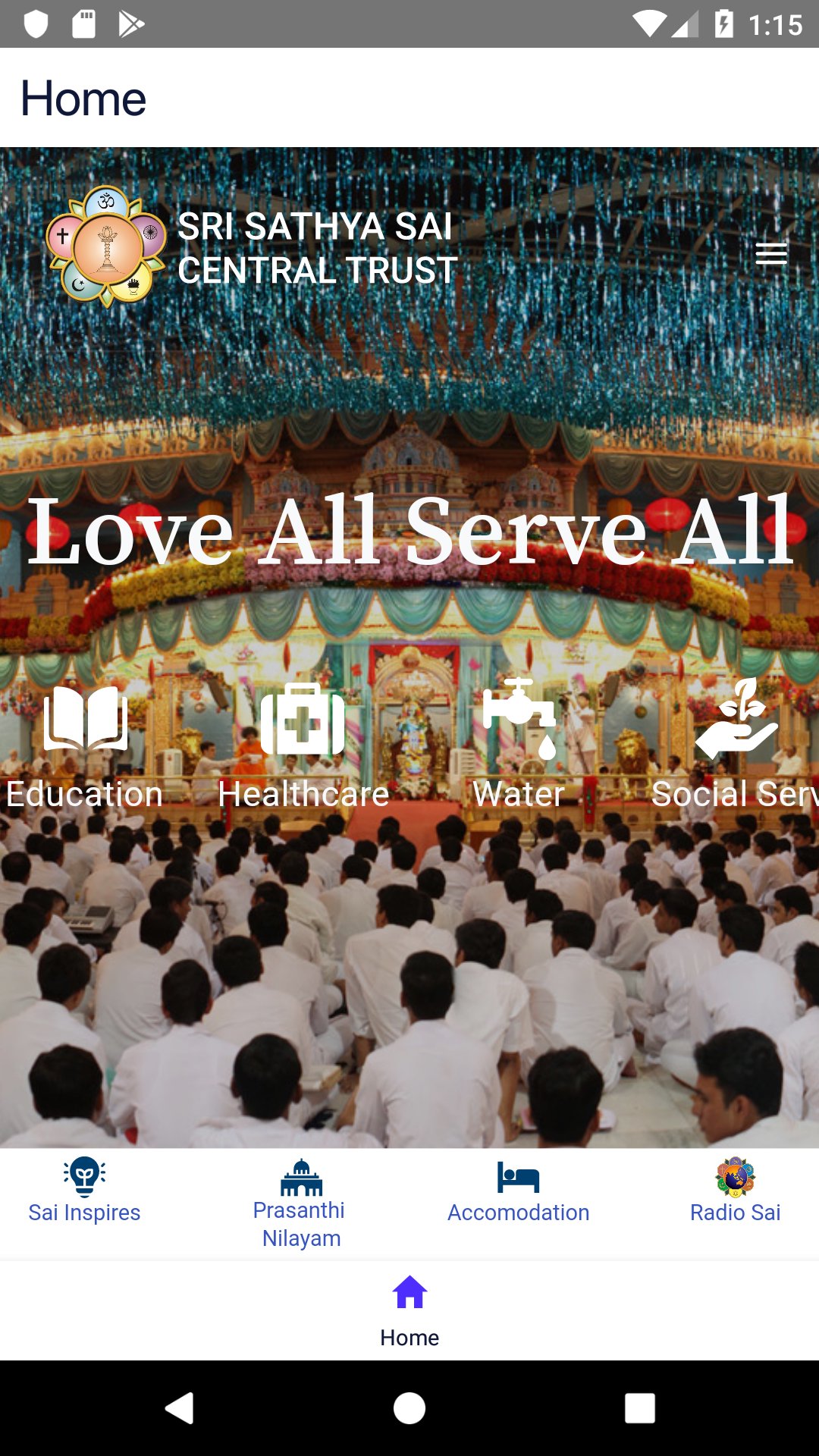 Sri Sathya Sai Official App APK for Android Download