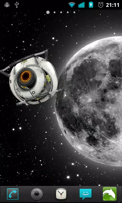 Portal Space Core Wallpaper