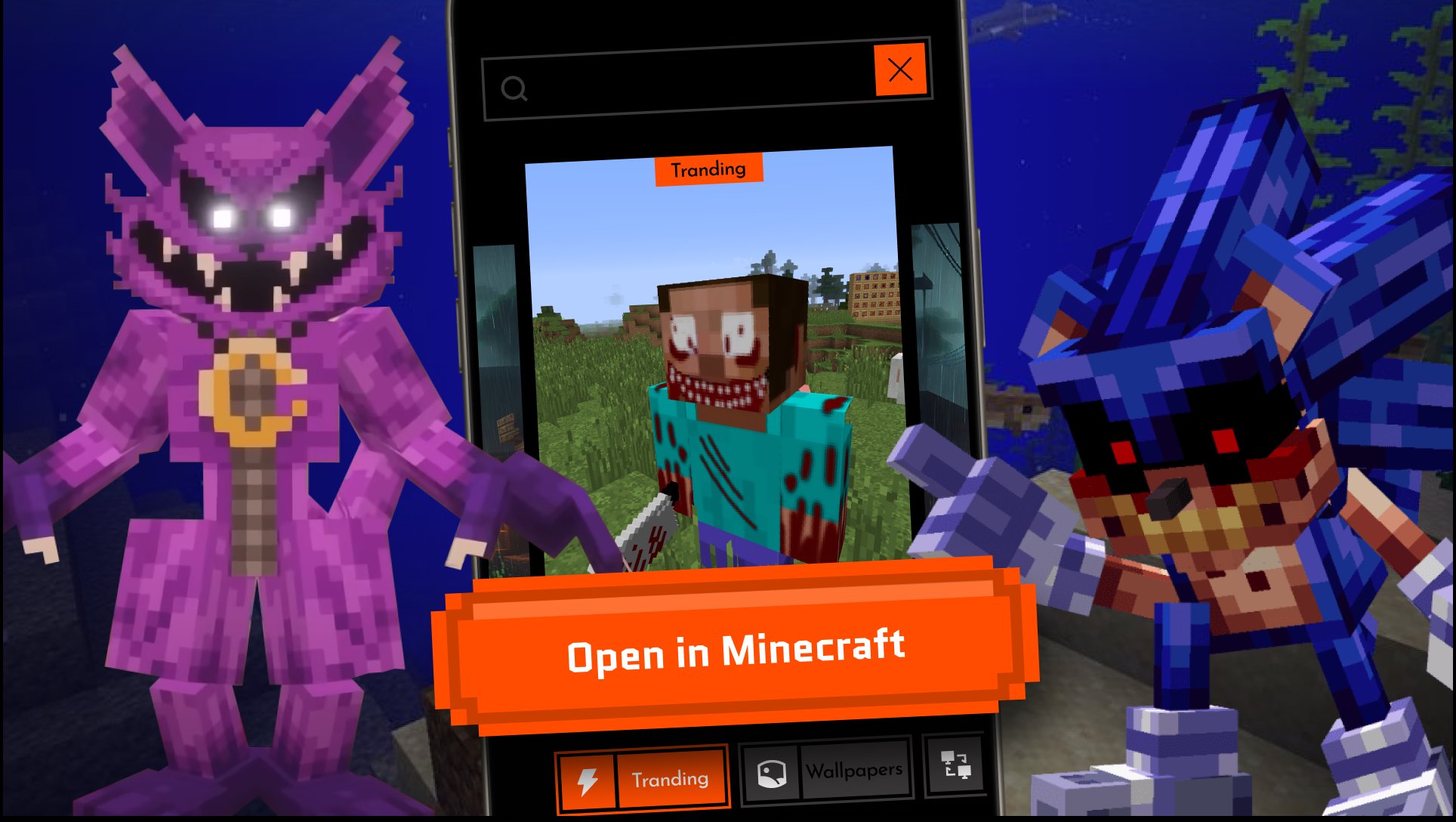 Morphs Horror Mods Minecraft APK for Android Download