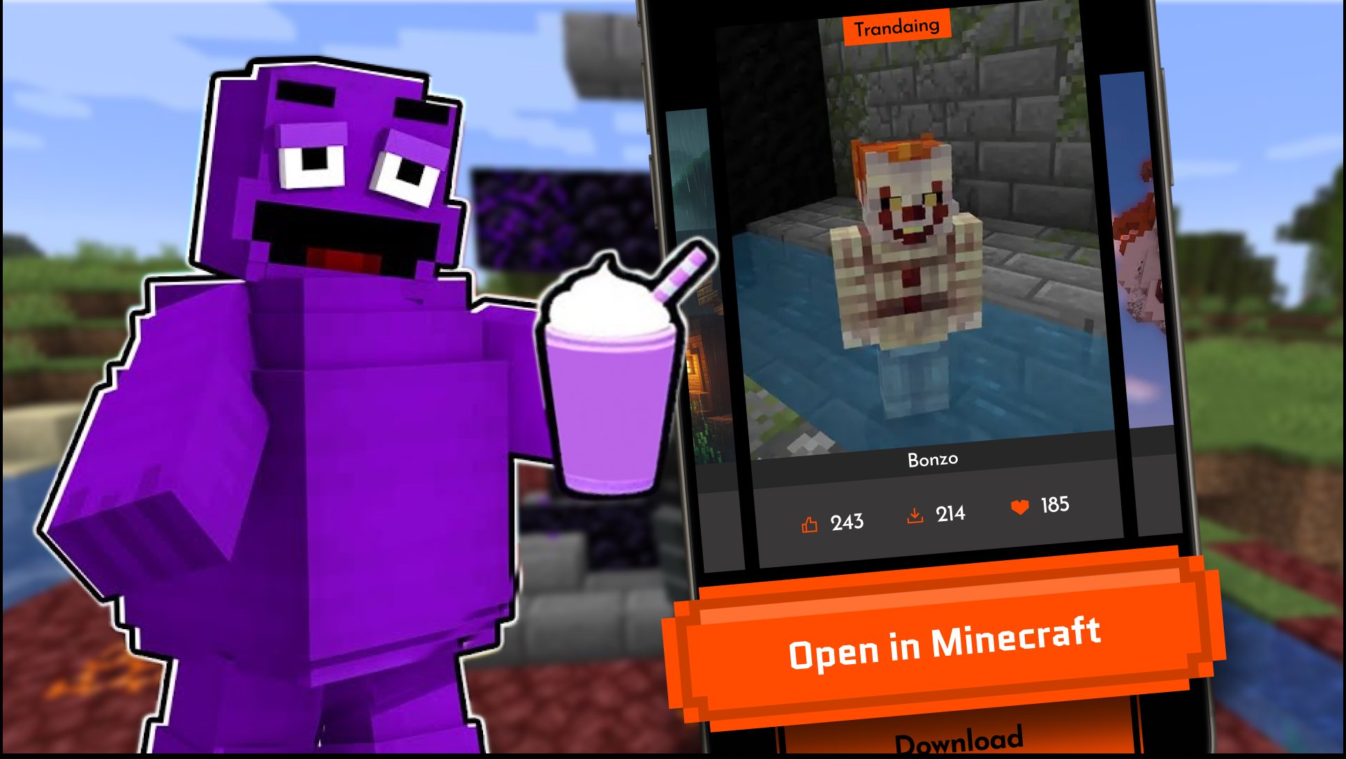 Morphs Horror Mods Minecraft APK for Android Download