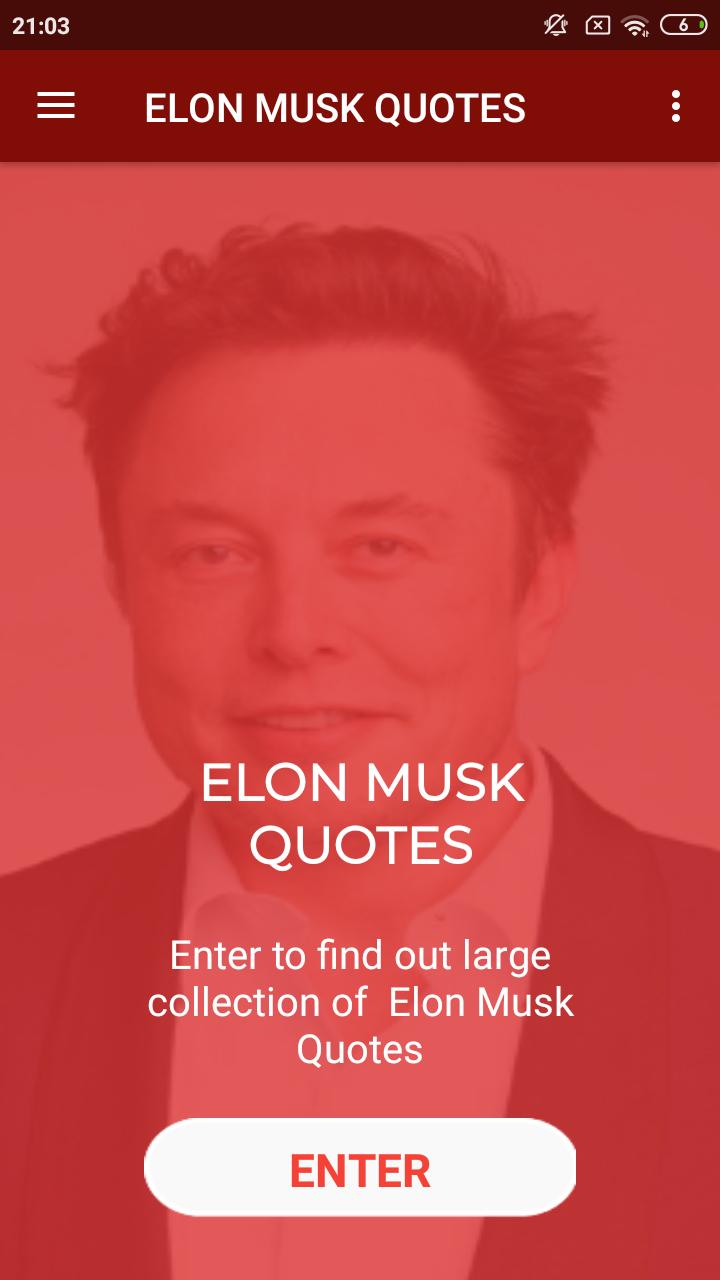 Elon Musk Quotes APK für Android herunterladen Elon Musk Quotes APK für Android herunterladen