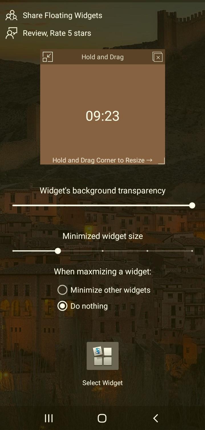 Floating Widgets Latest Version 1.8 for Android Floating Widgets Latest Version 1.8 for Android