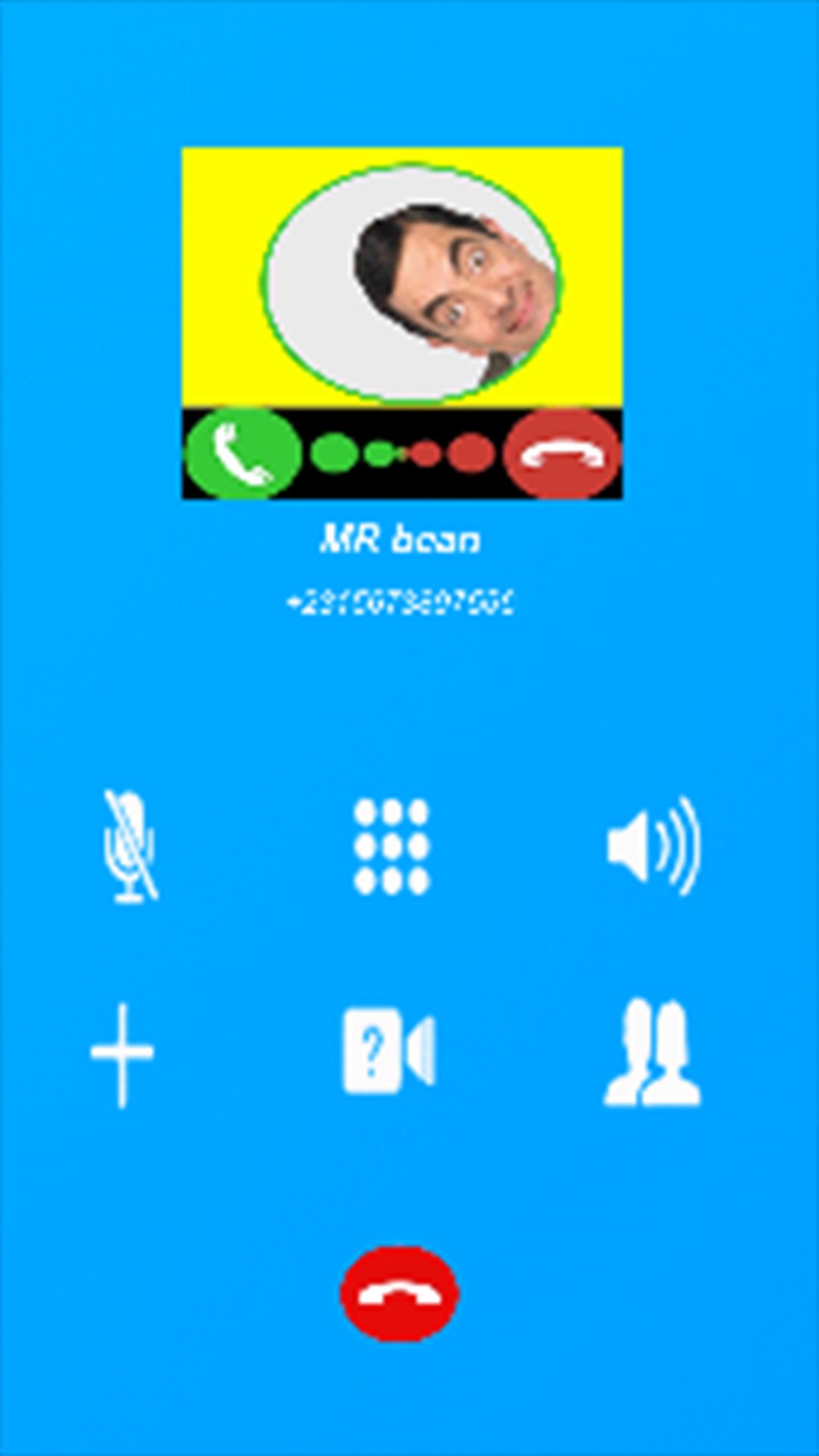 Скачать fake Mr bean call APK для Android