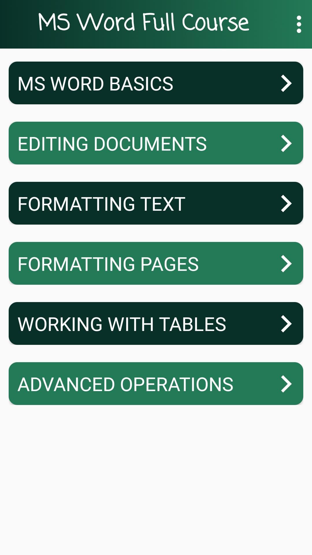 Easy Ms Word Full Course (Advance) APK for Android Download Easy Ms Word Full Course (Advance) APK for Android Download