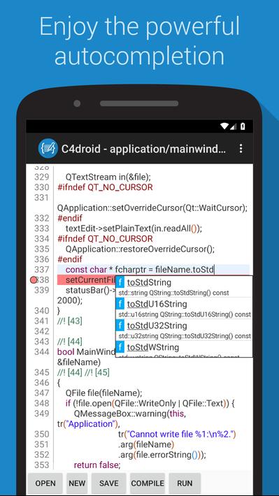 C4droid C C Compiler And Ide For Android Apk Download