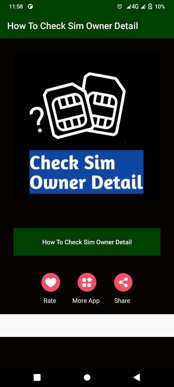 How To Check Sim Owner Detail APK for Android Download