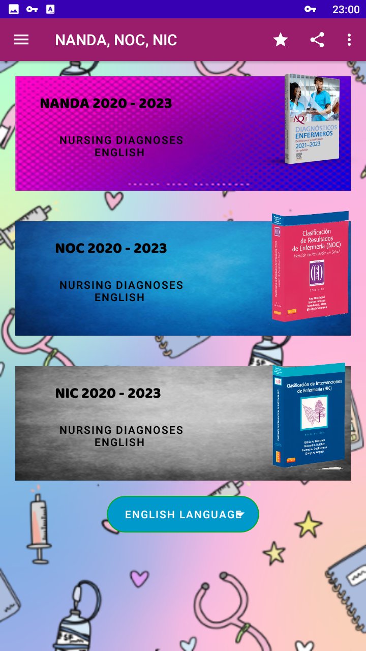 Nursing NANDA NOC NIC ICD PAE APK for Android Download