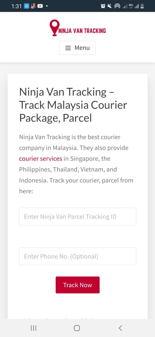 NinjaVan Tracking APK for Android Download