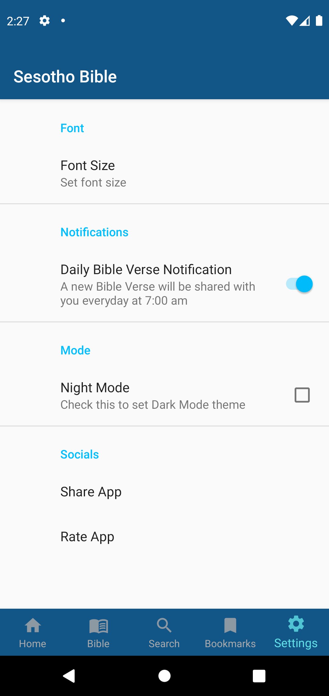Sesotho Bible: Offline Bible, Free + Daily Verses APK for Android Download