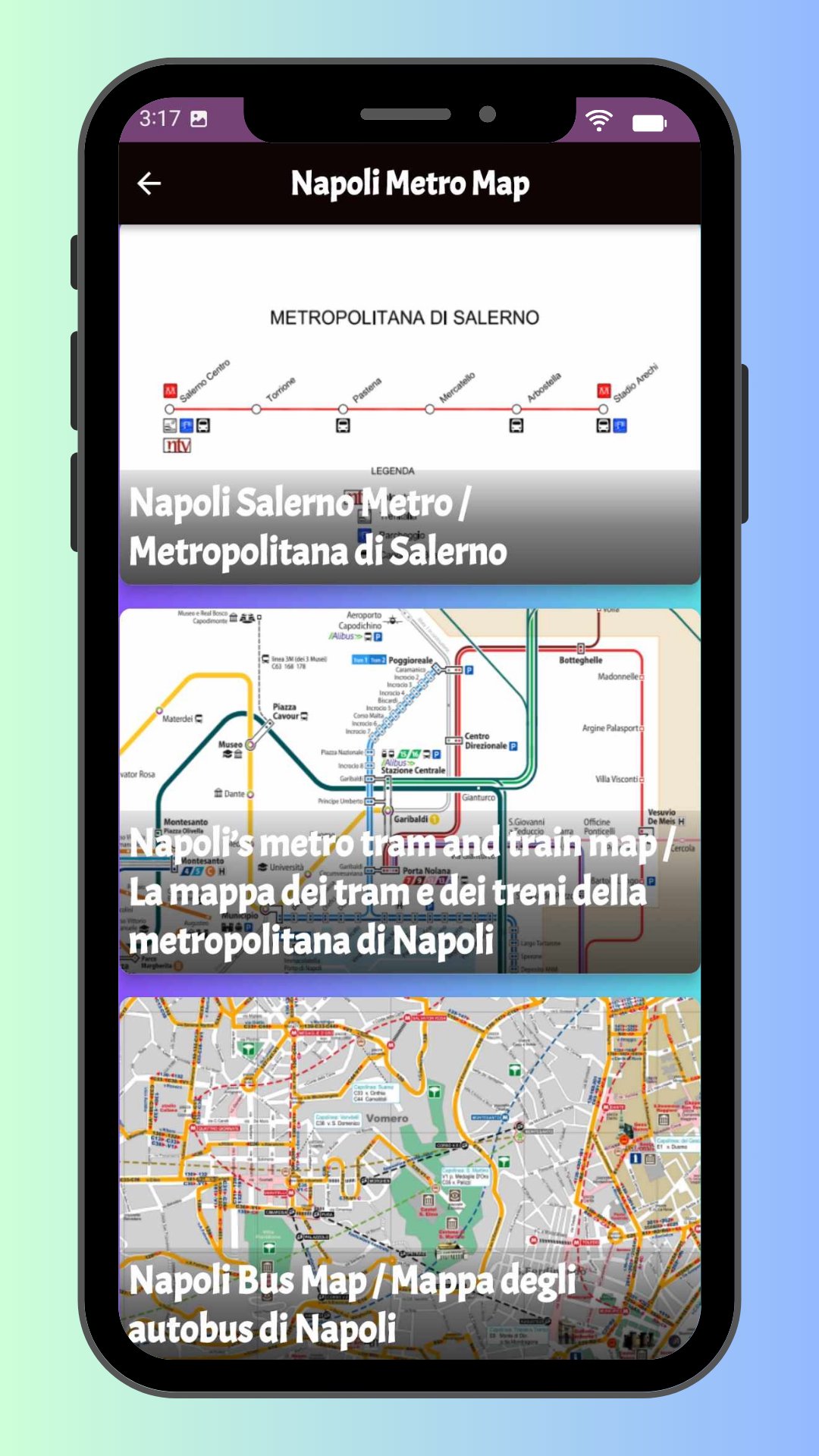 Naples Subway Map 2023 APK für Android herunterladen