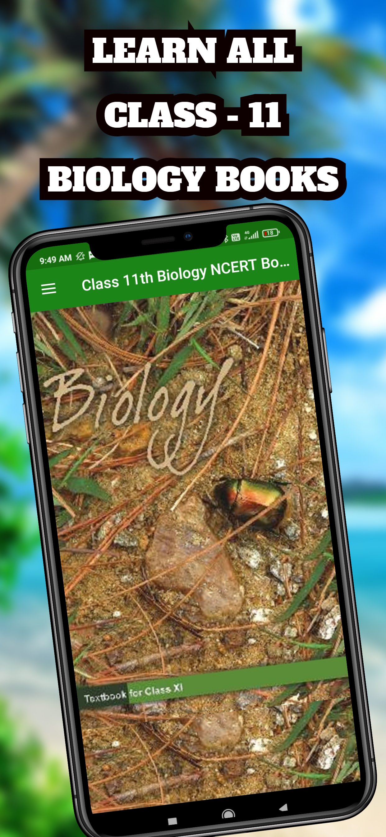 Class 11th Biology NCERT Book APK for Android Download