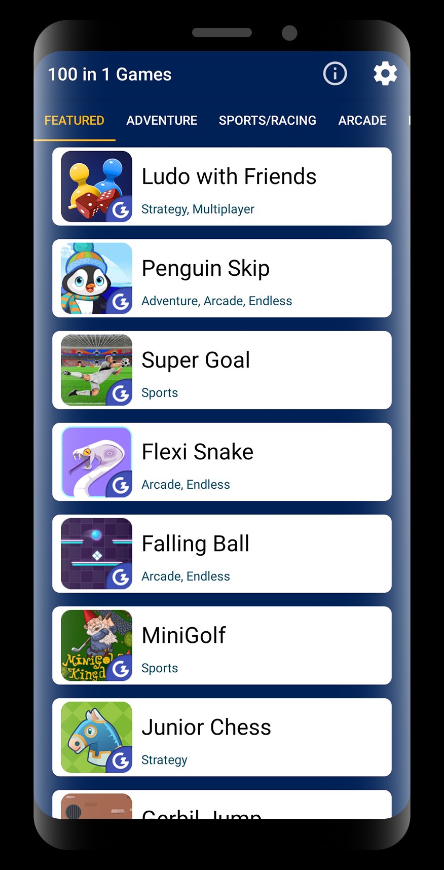 100 in 1 Games for Android - APK Download