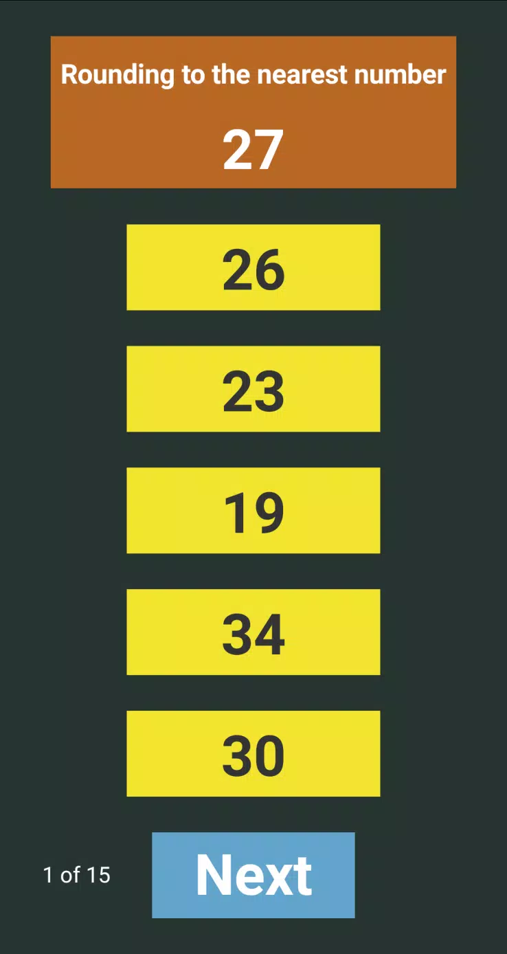 Rounding Numbers Poster