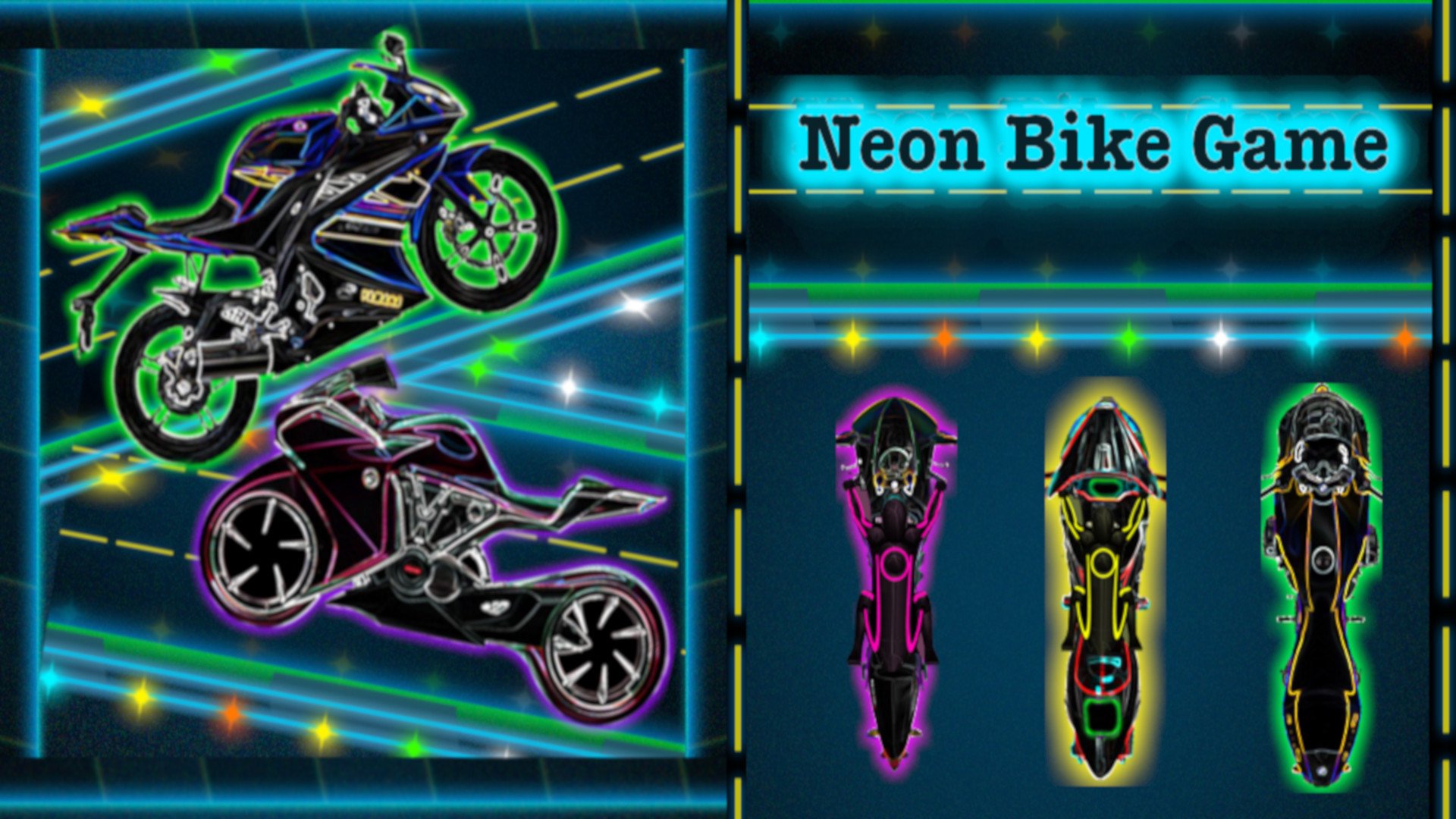 Neon Bike Game APK for Android Download