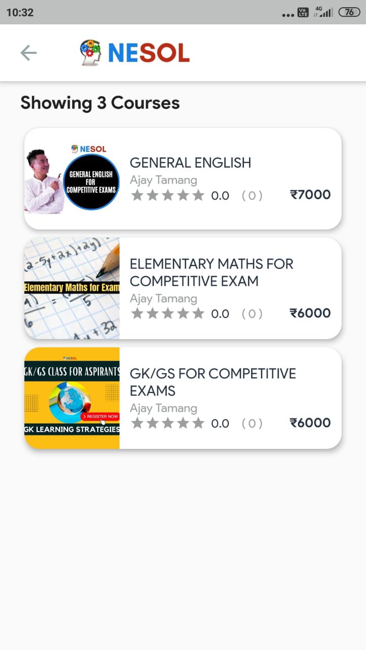 Download NESOL'S ONLINE ACADEMY Latest Version 6.0.0 Android APK File