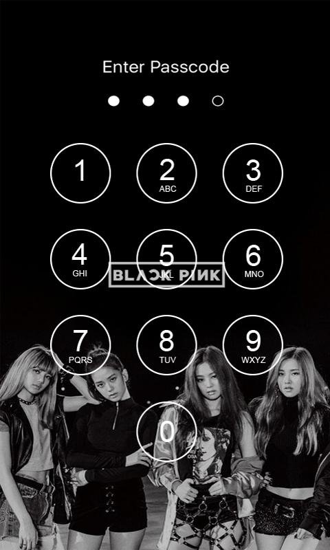 Black Pink Lock Screen APK for Android Download