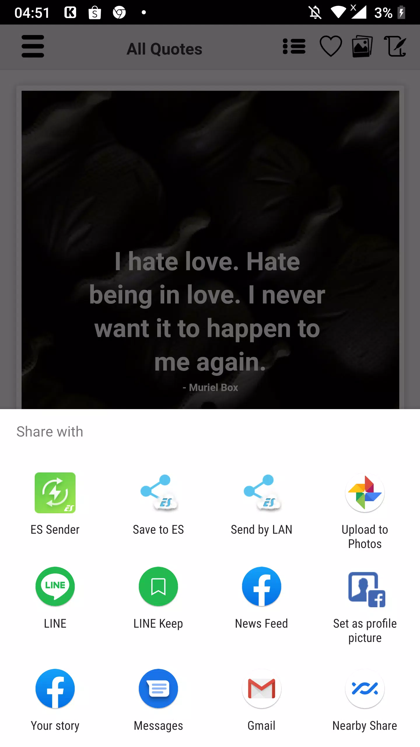 I Hate Love Quotes