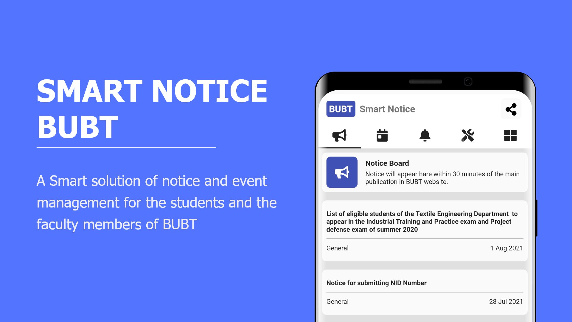 BUBT Smart Notice APK للاندرويد تنزيل