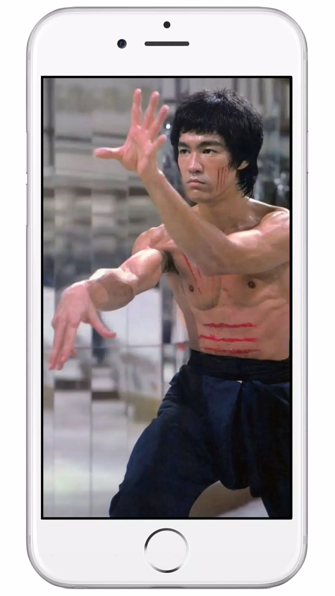 Bruce Lee Muscles Wallpaper