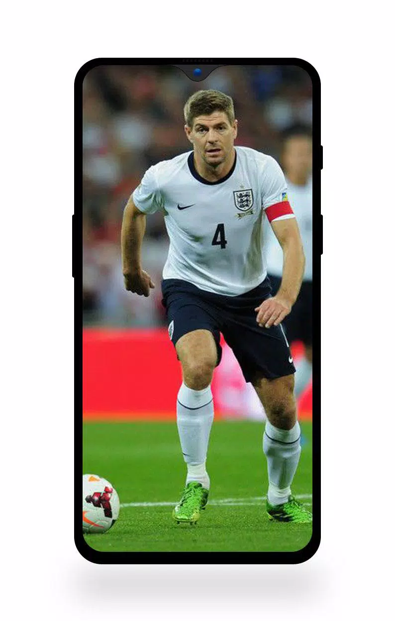 Steven Gerrard England Wallpaper