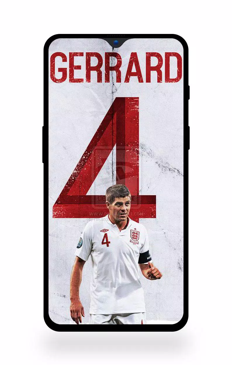 Steven Gerrard England Wallpaper