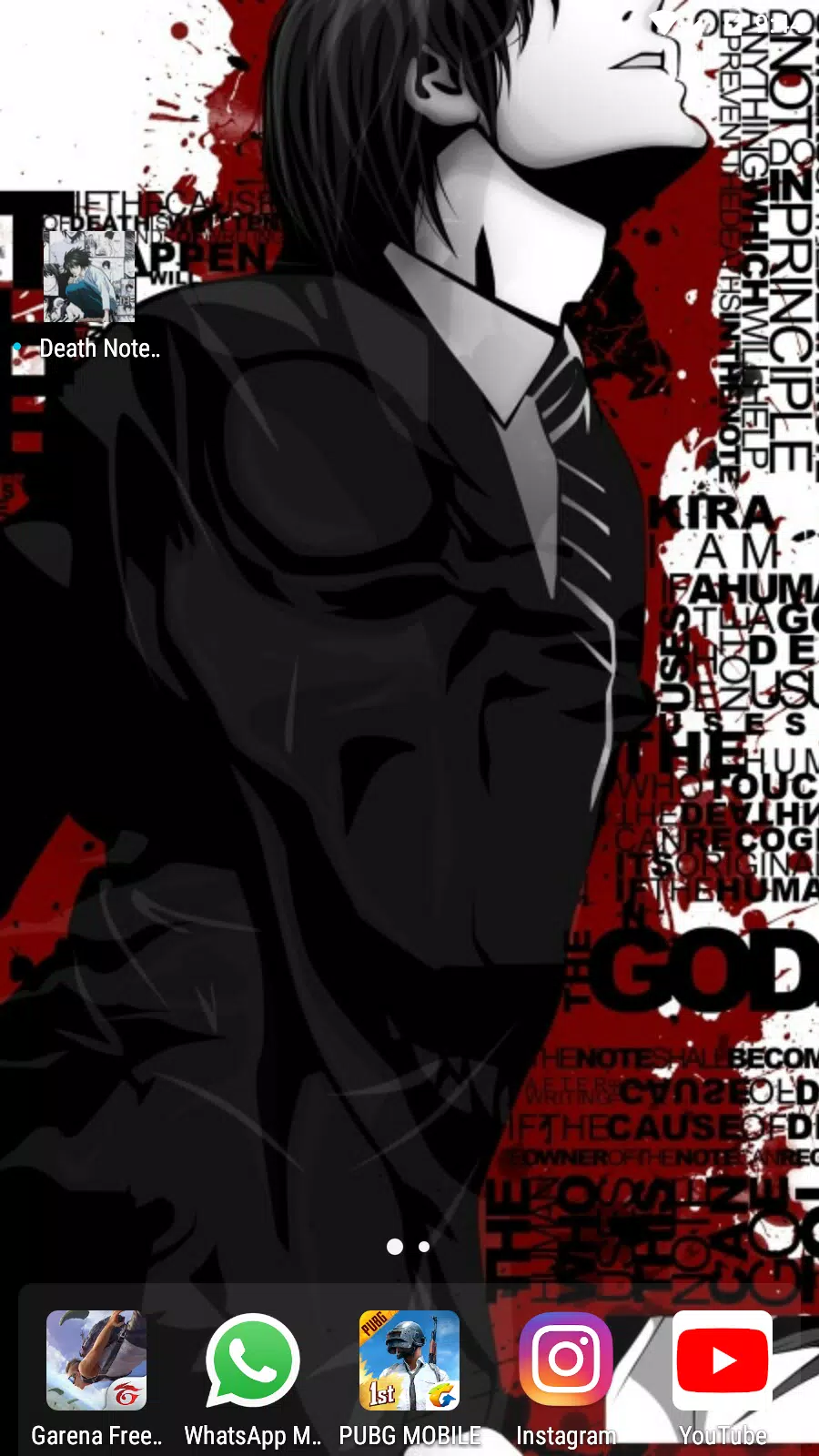 Death Note Wallpaper Kira