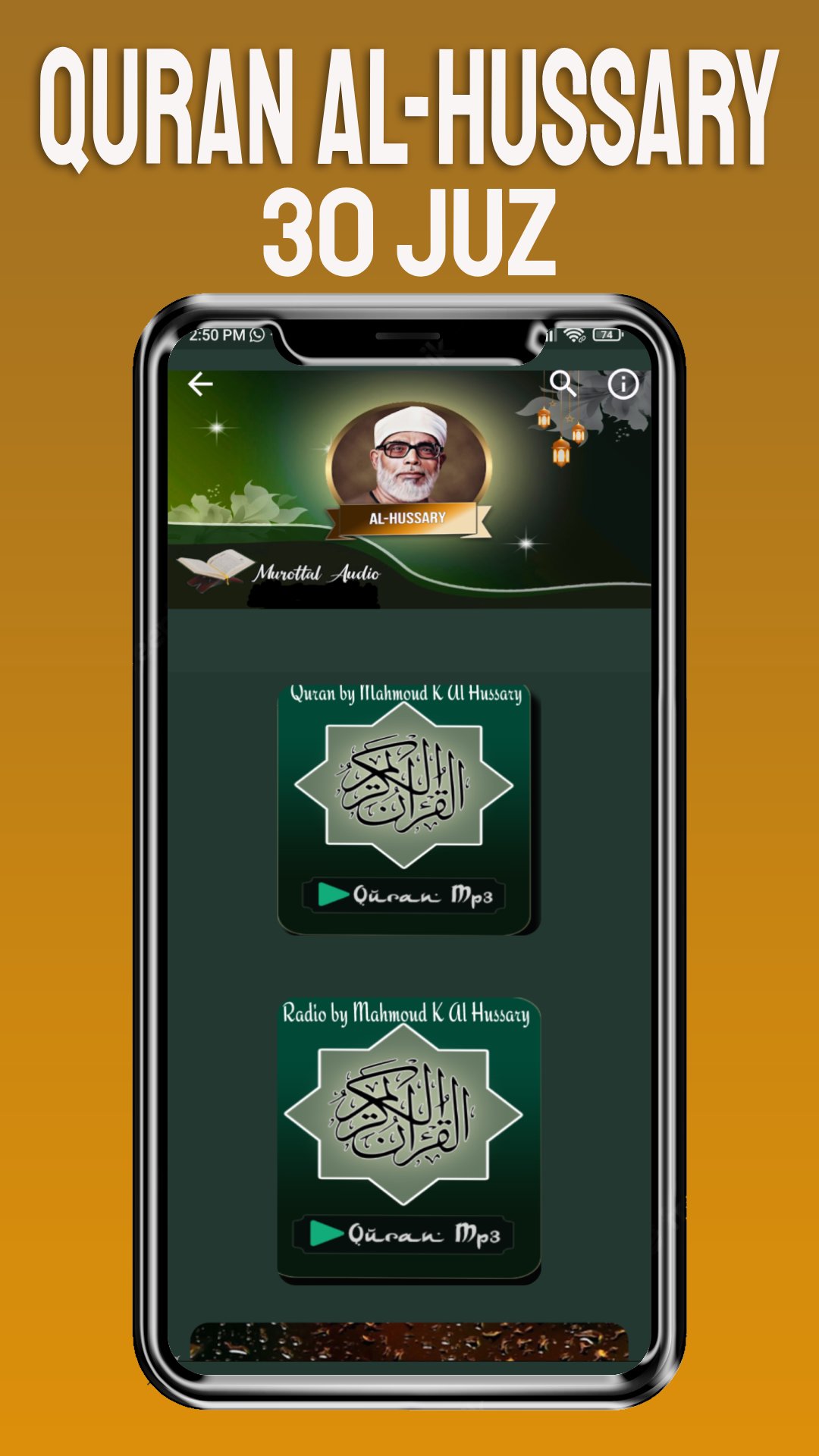 Quran Mahmoud K Al Hussary Mp3 APK für Android herunterladen