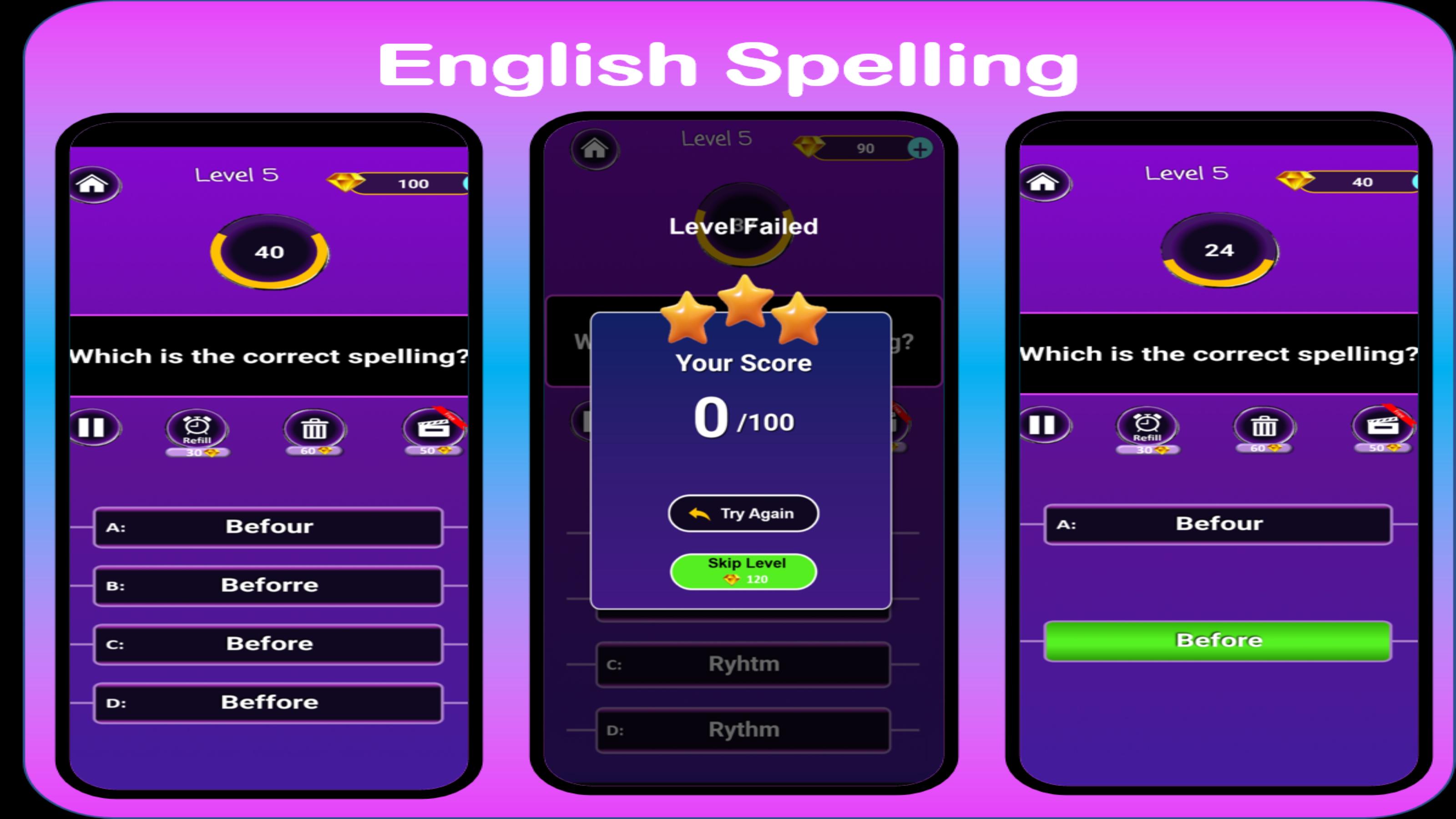 Spelling Quiz APK للاندرويد تنزيل Spelling Quiz APK للاندرويد تنزيل