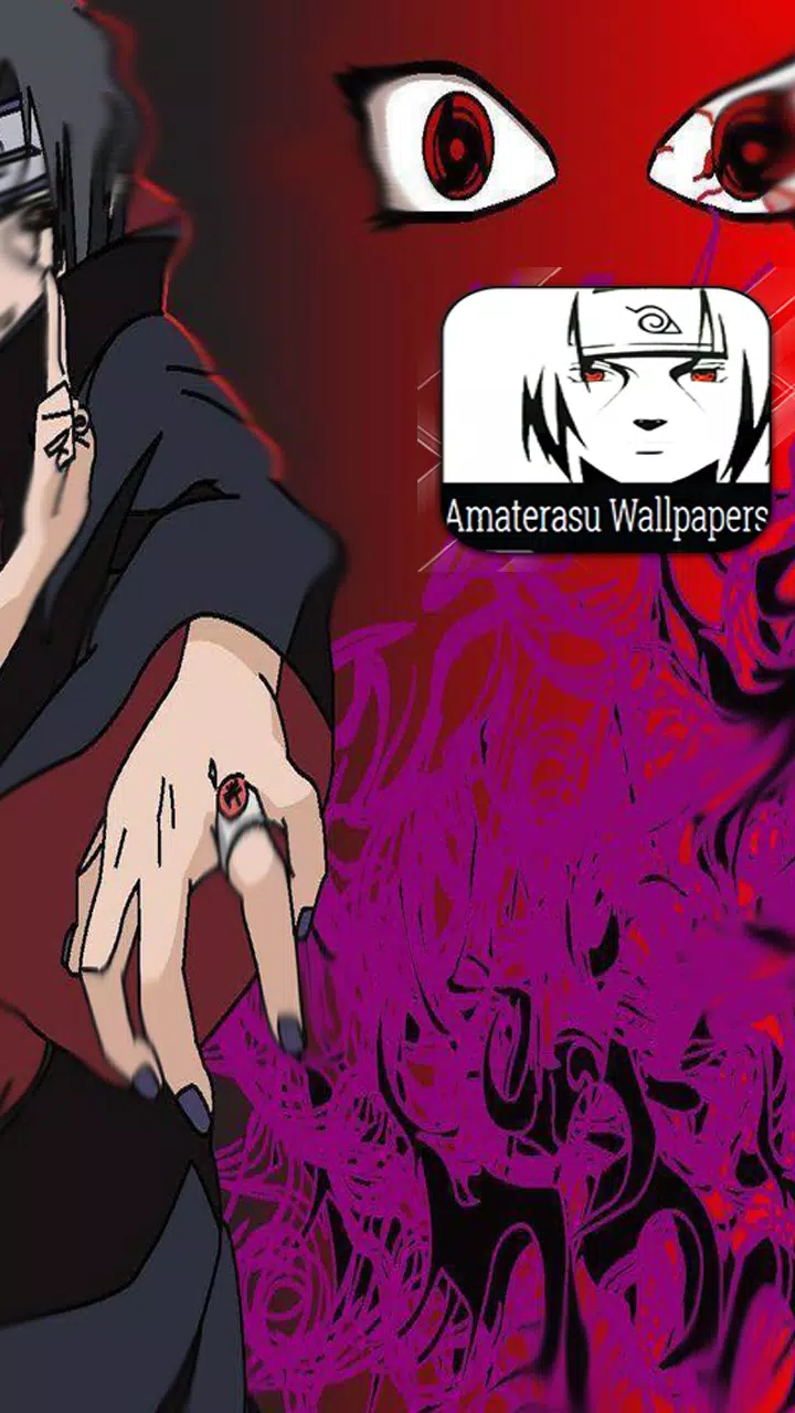 Itachi Uchiha Amaterasu Wallpaper