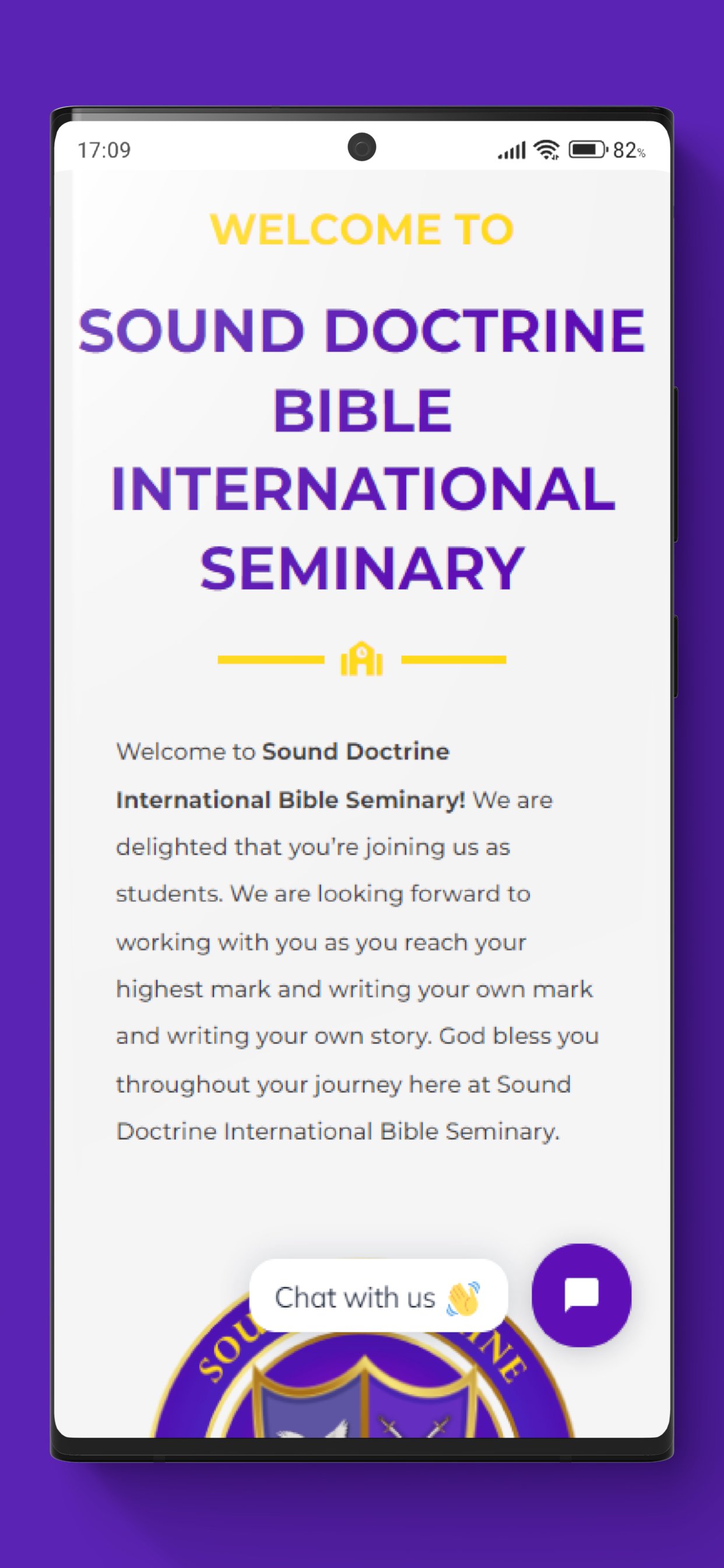 Descarga de APK de Sound Doctrine Bible Seminary para Android