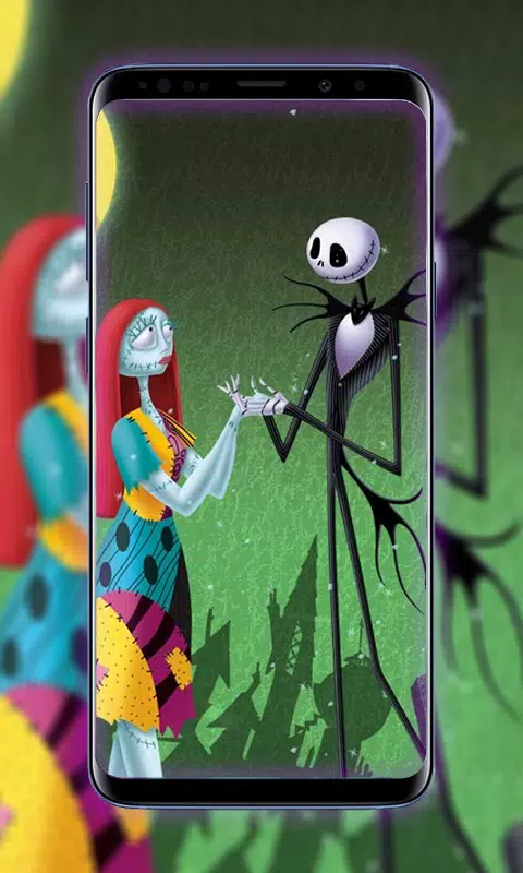 Jack Skellington And Sally Desktop Wallpaper