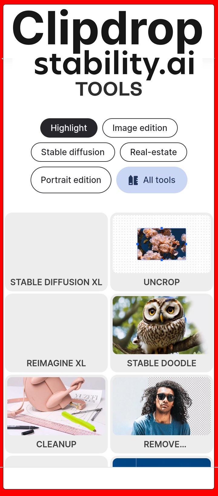 Clip Drop - Ai Photo Editor Ultima versione 1.0 per Android