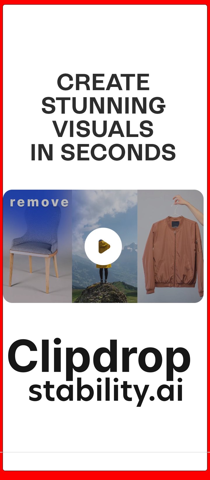 Clip Drop - Ai Photo Editor Ultima versione 1.0 per Android