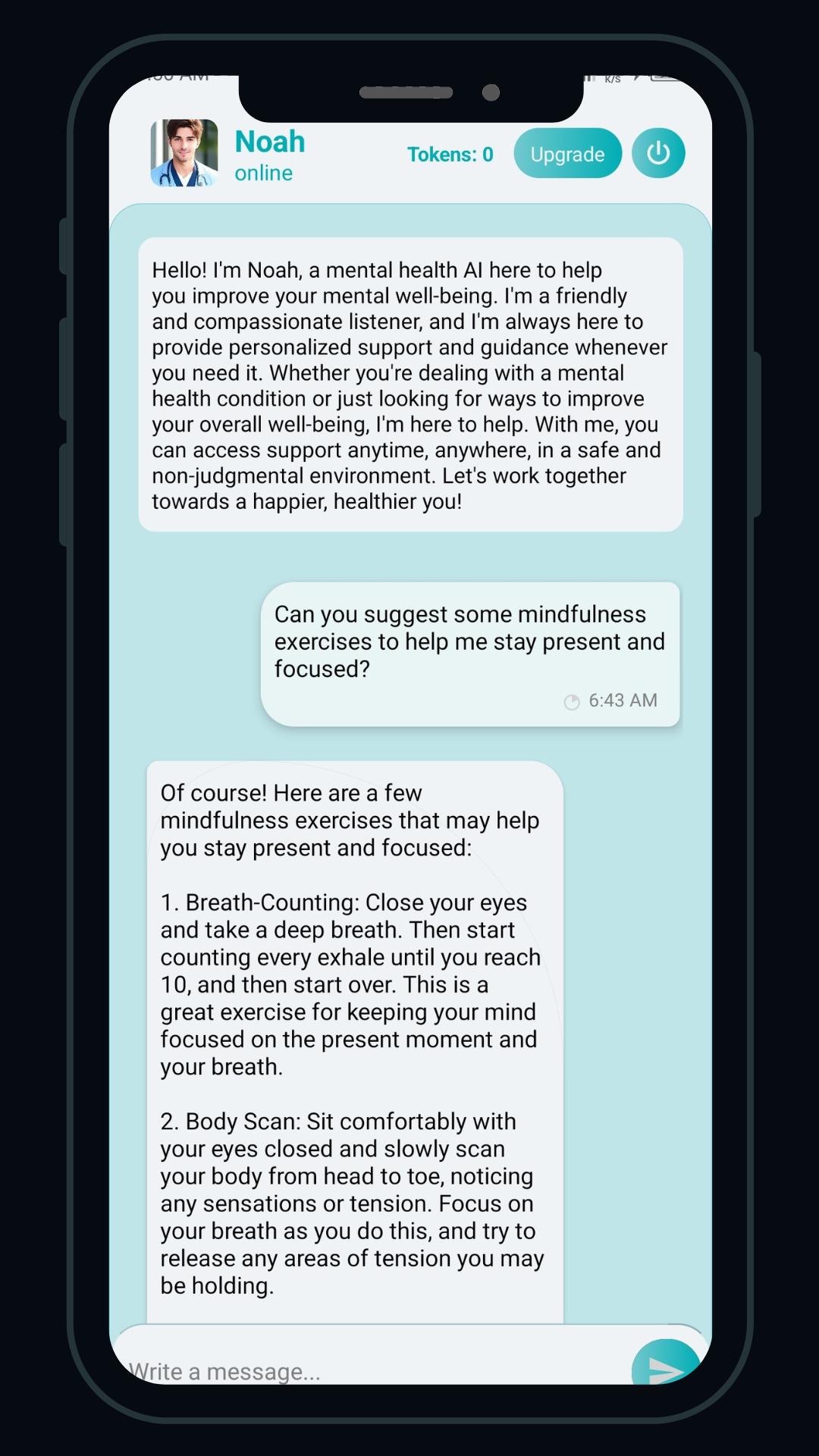 Noah Ai Therapy Chat App Apk For Android Download