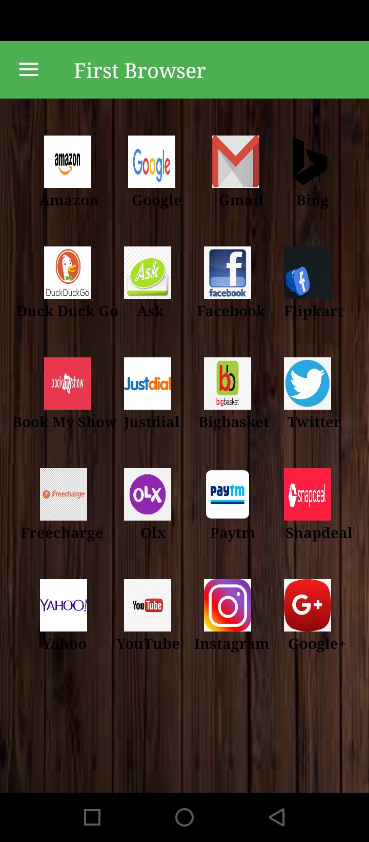 First Browser APK للاندرويد تنزيل