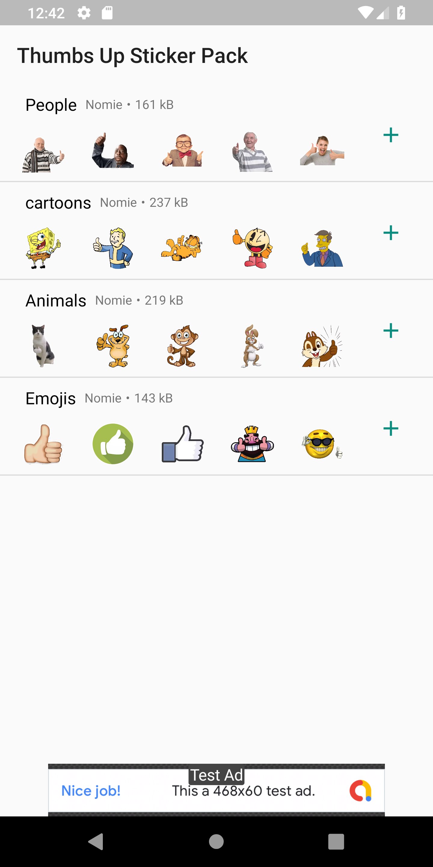 Thumbs Up Sticker Pack APK for Android Download