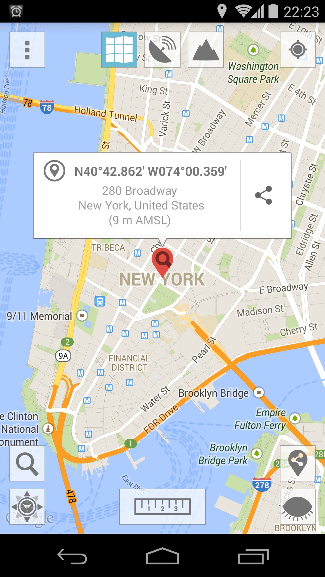 NowaMaps - Maps & Tools La Última Versión 1.52 para Android
