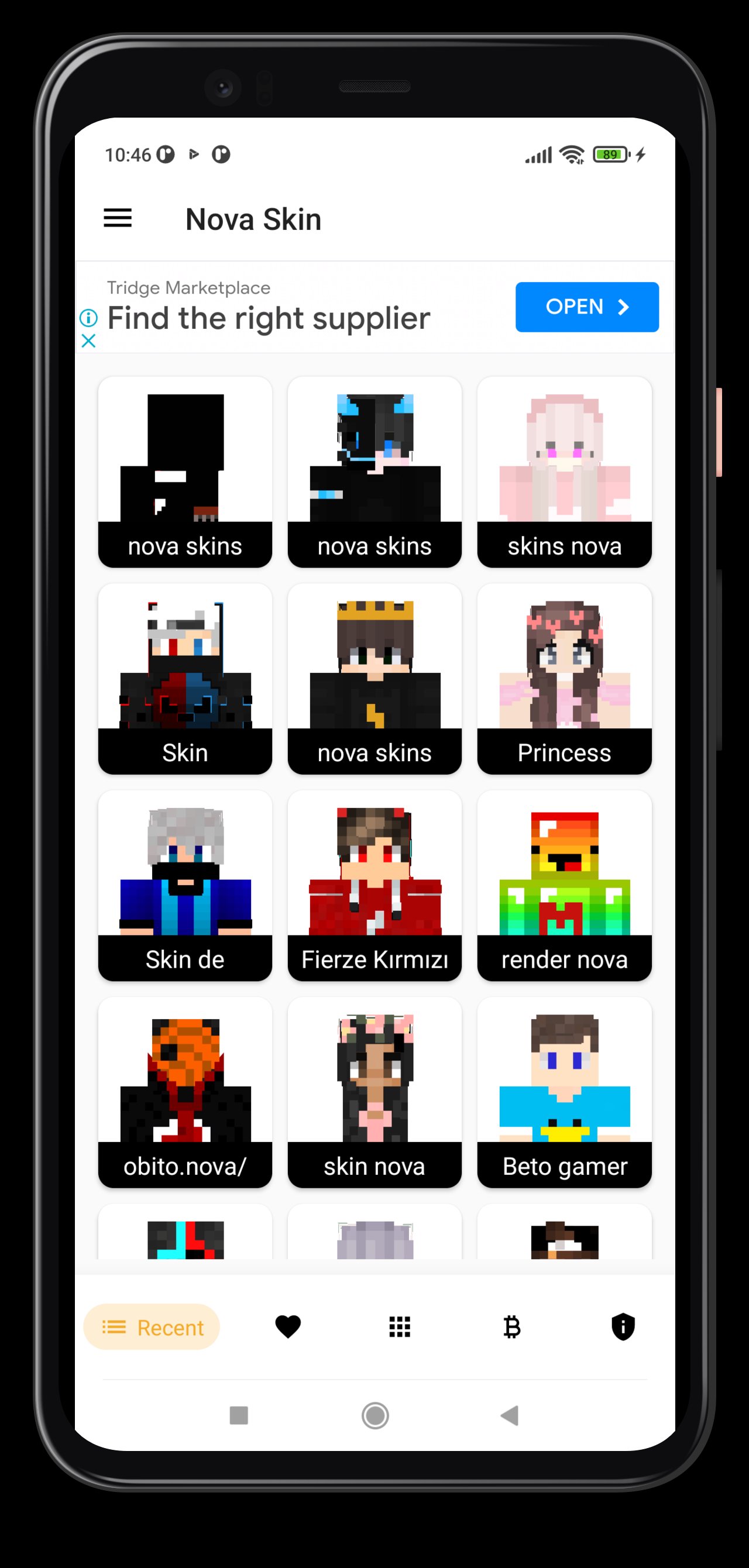 Nova Skin APK Download for Android - Latest Version