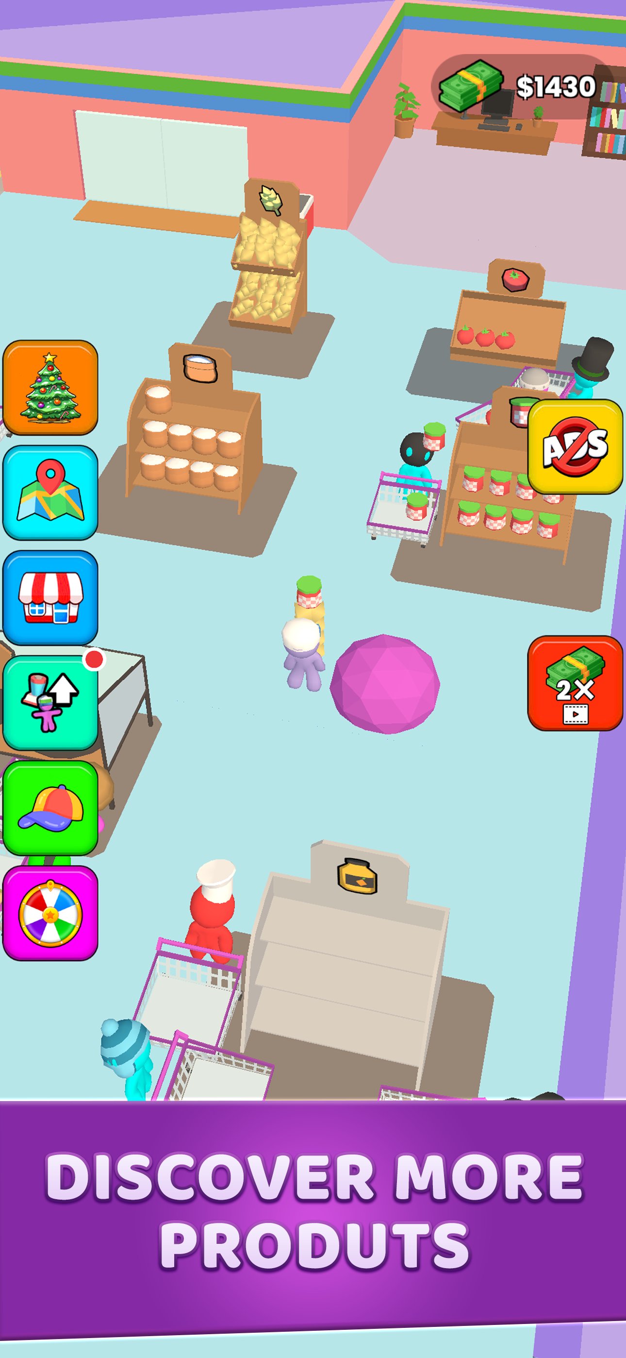 Descargar Super Mini Market - Idle Game APK Última Versión 1.5 para Android